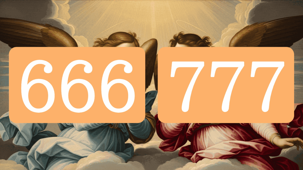 エンジェルナンバー666と777を同時に見る意味【正しい選択の成果が現れる】 | スピリ科